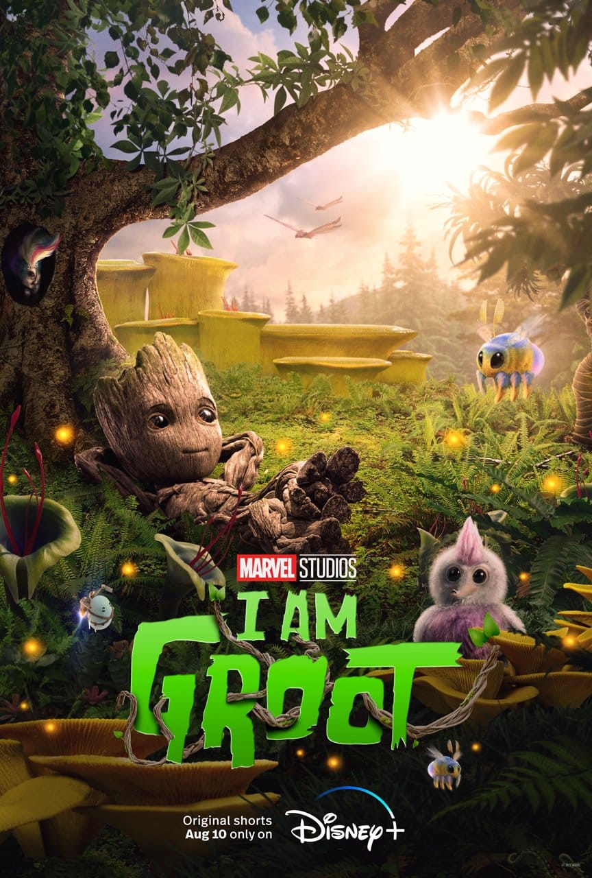 Animação do Groot ganha trailer; série de curtas estreia em agosto