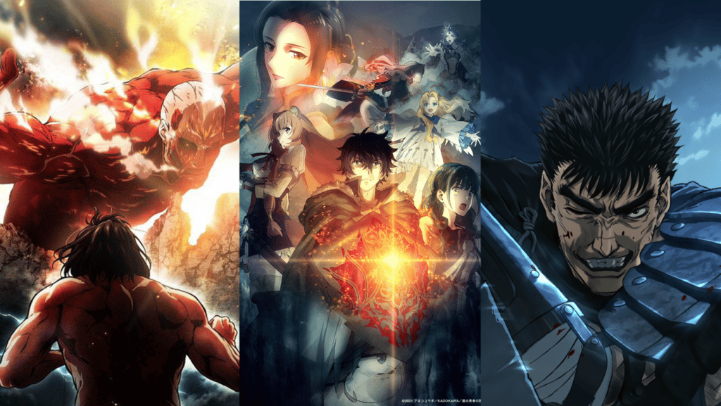 Lista| 8 Animes para quem curte Game of Thrones • Proddigital POP